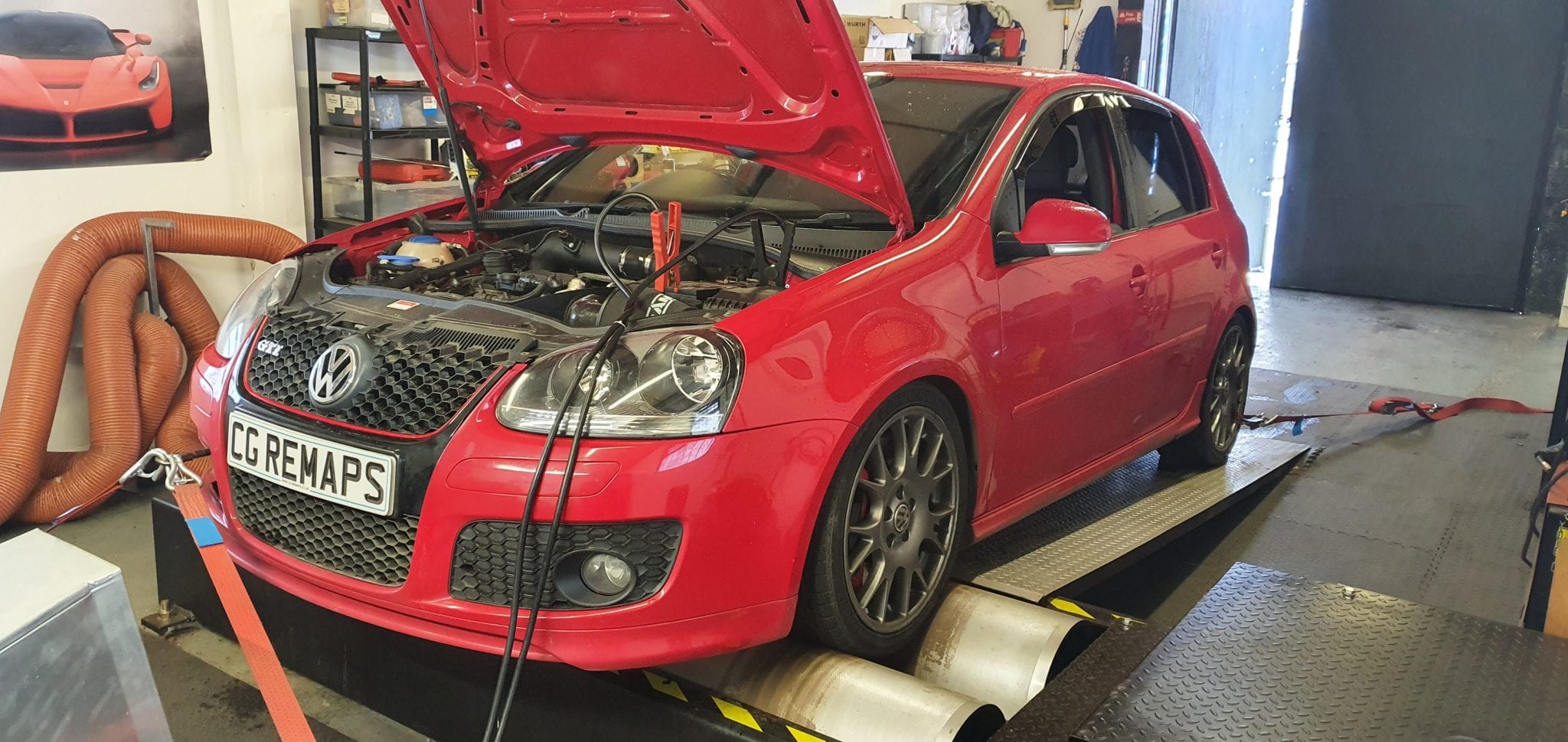 VW GOLF GTI 2.0TFSI DYNO REMAP - CG Remaps